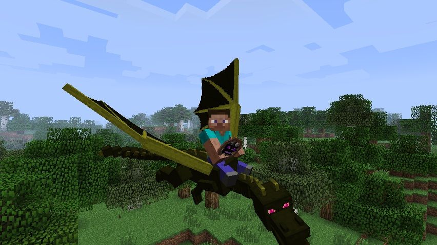 Animal Bikes - Ender Dragon Bike - Noppes' minecraft mods